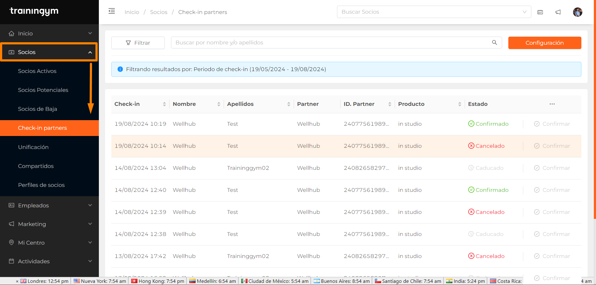 How to Manage Wellhub (Gympass) Client Check-ins