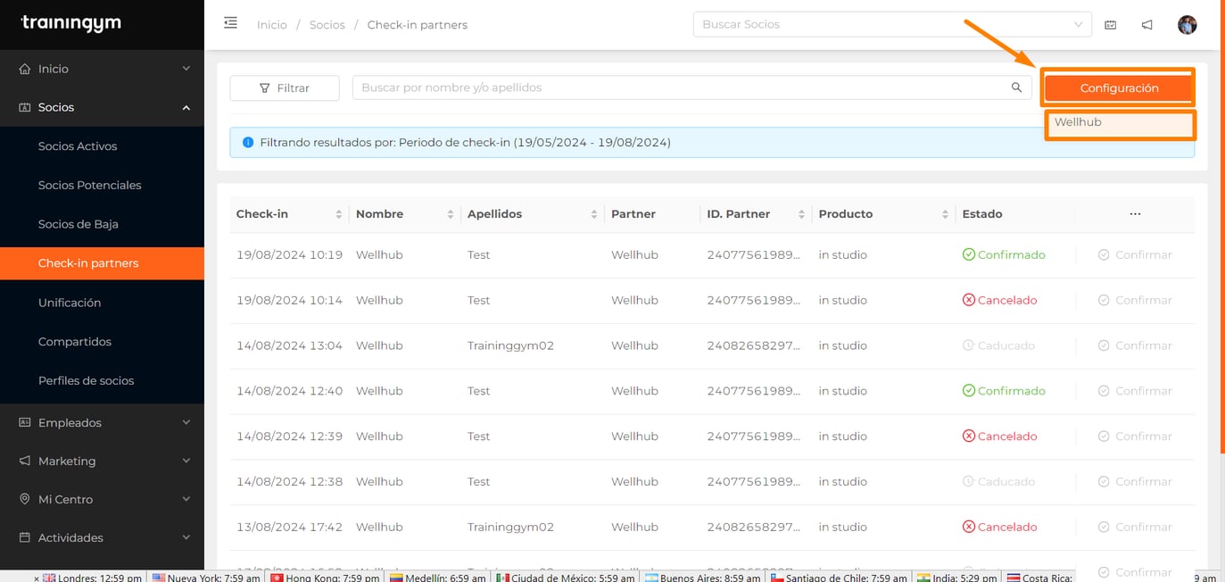 Como Controlar o Check-in de Clientes Wellhub (Gympass)